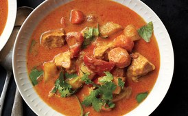 thai curry - Soldier Creek Winery